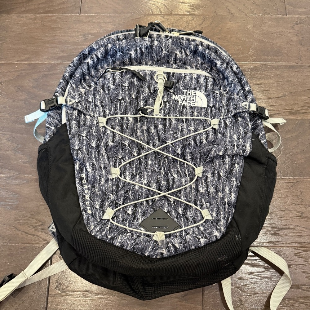 The North Face Borealis Backpack Black & White Pine N… - Gem